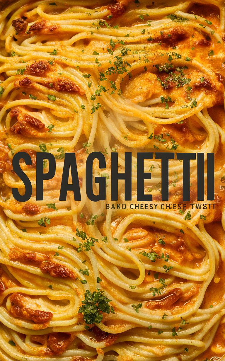 Creamy Baked Spaghetti with Cheese Twist | Nutrify Recipe App