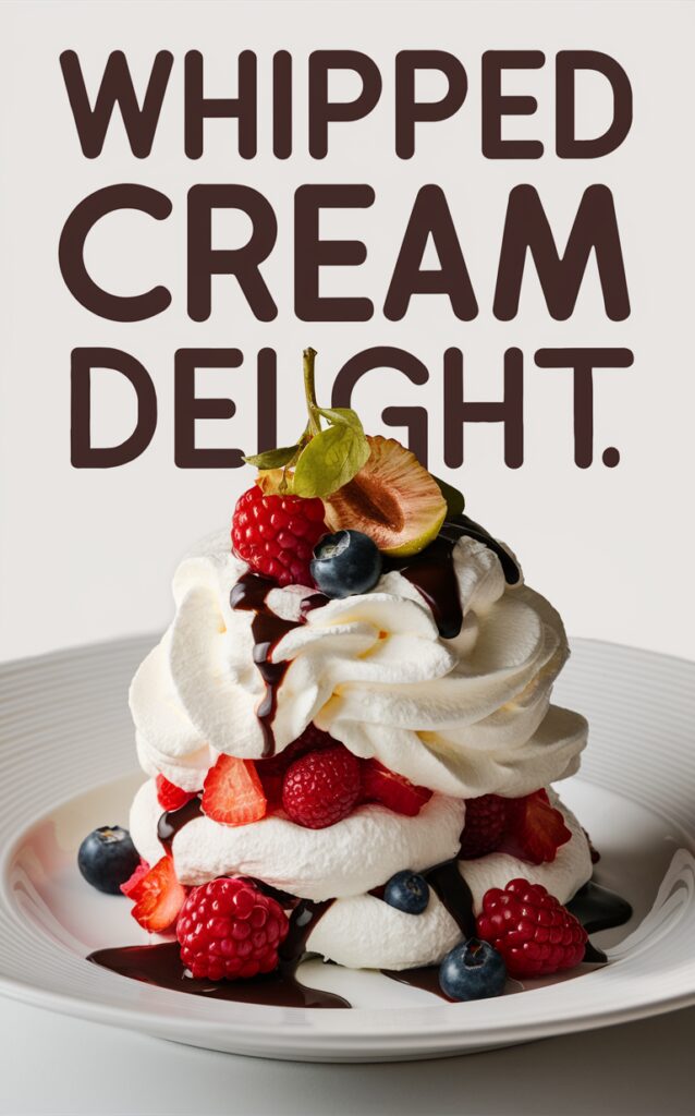 Whipped Cream Fantasy Dream: A Delicious Dessert Delight | Nutrify ...