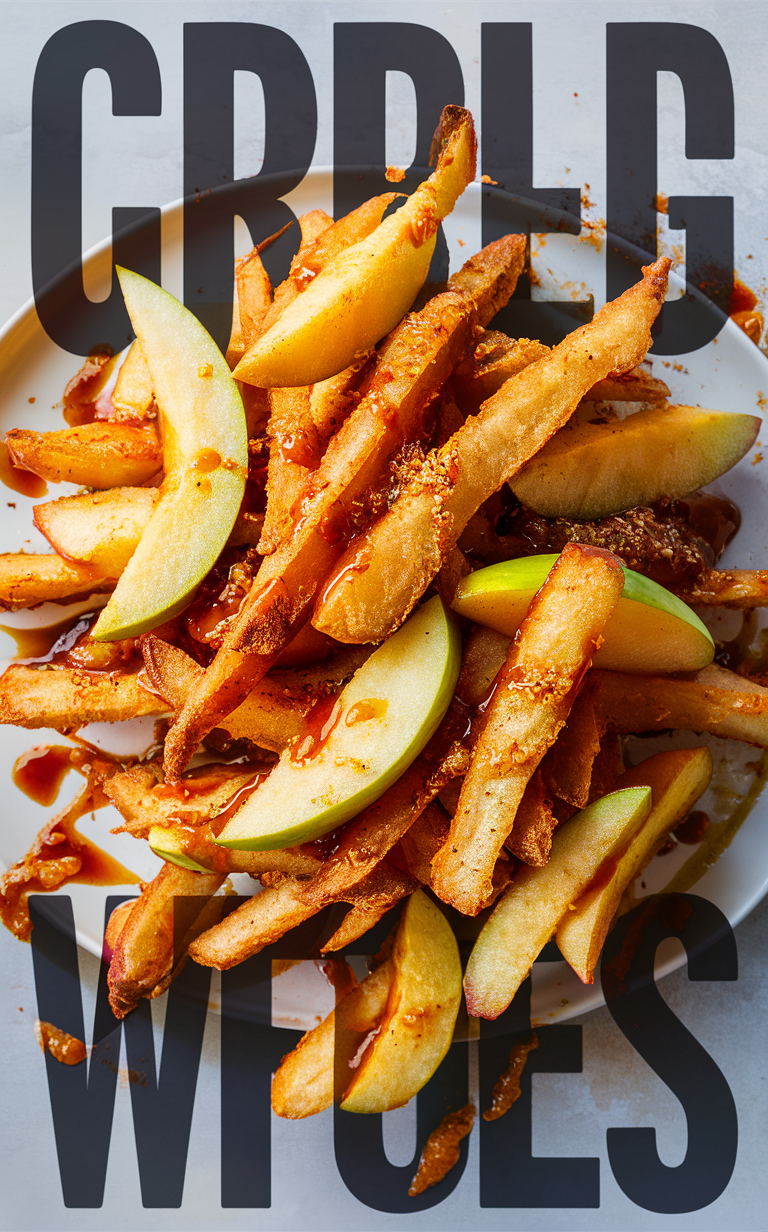 Apple Wedges Fries Recipe | Nutrify Recipe App