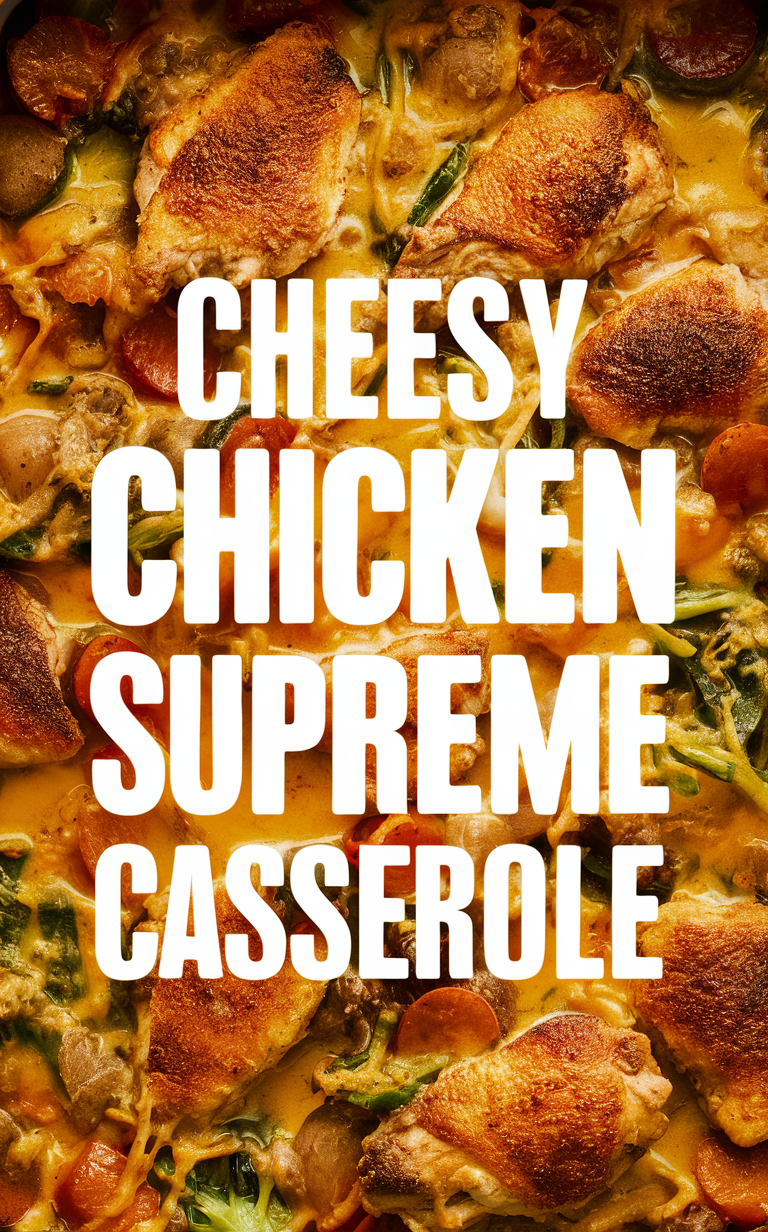 Cheesy Chicken Supreme Casserole | Nutrify Recipe App
