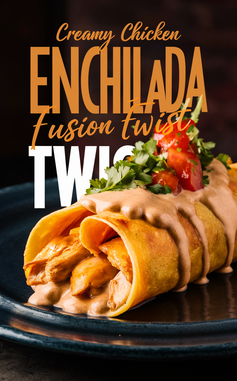 Creamy Chicken Enchilada Fusion Twist | Nutrify Recipe App