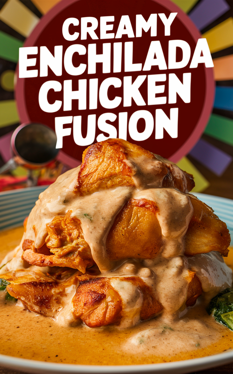 Creamy Enchilada Chicken Fusion | Nutrify Recipe App