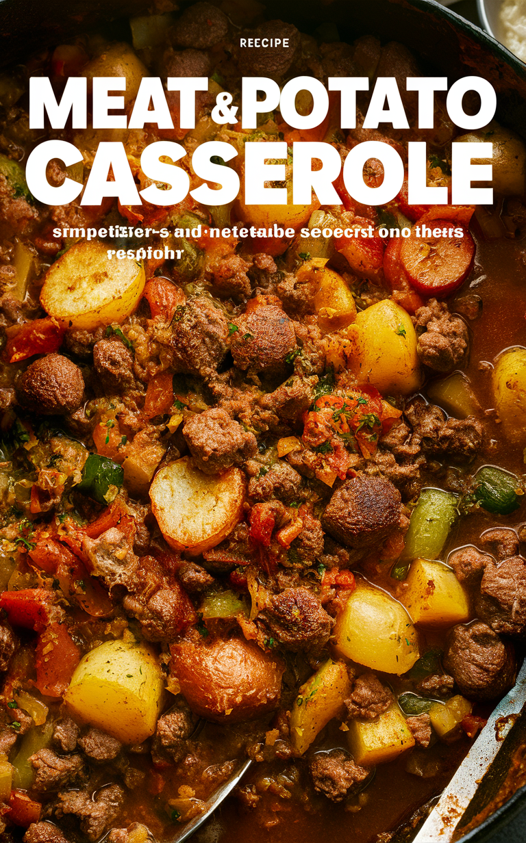 Meat and Potato Casserole Recipe | Nutrify Recipe App