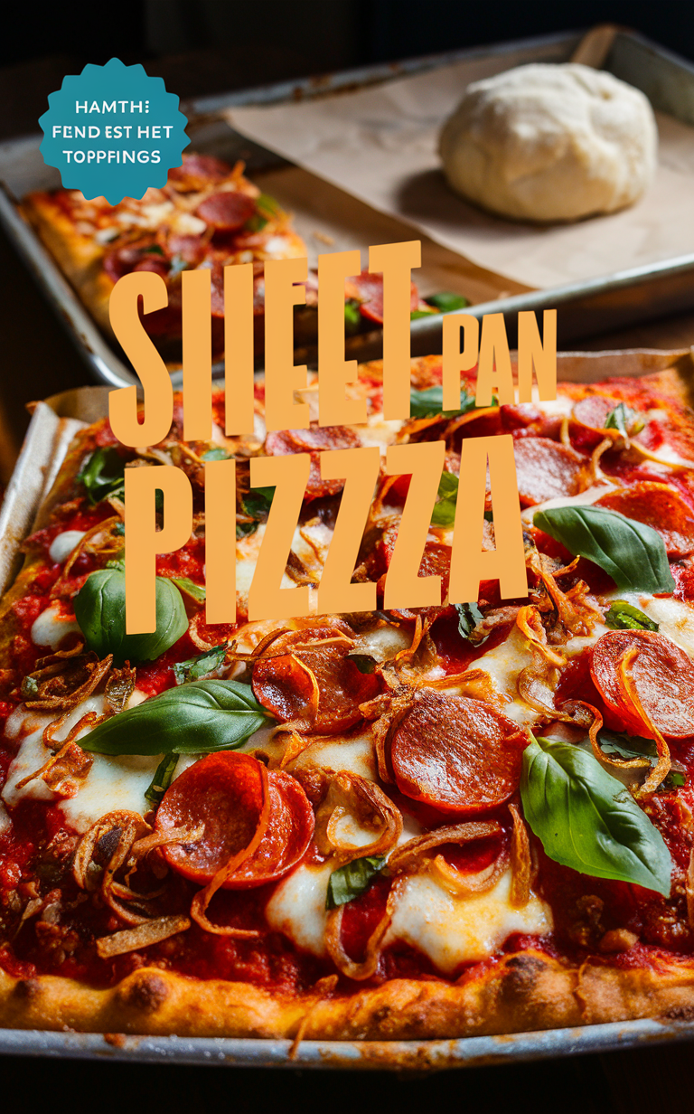 Sheet Pan Pizza And Quick Homemade Dough Recipe | Nutrify Recipe App