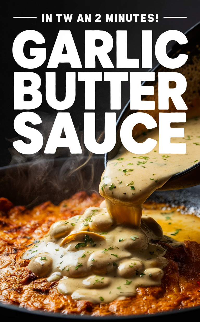 Decadent Creamy Garlic Butter Sauce in Minutes | Nutrify Recipe App