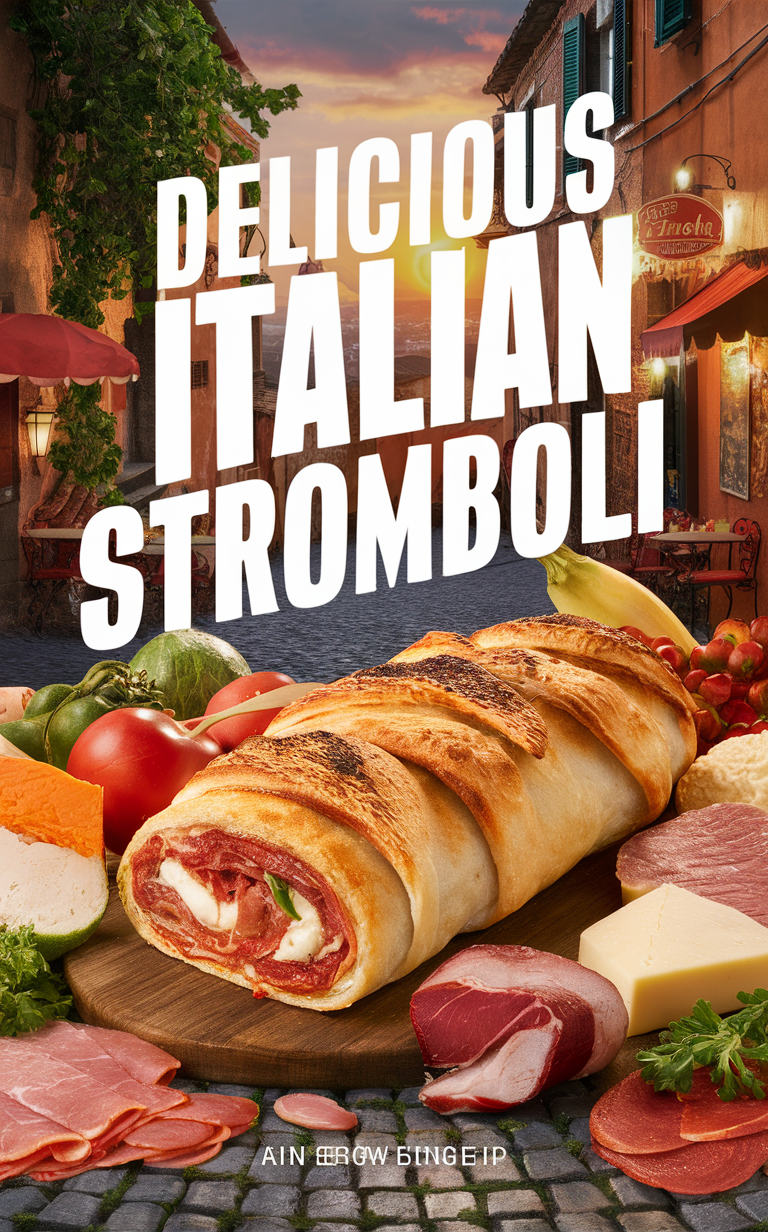 Delicious Italian Stromboli Recipe - A Taste Of Italy | Nutrify Recipe App