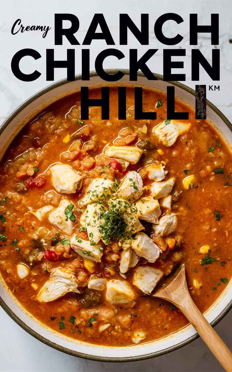 Creamy Ranch Chicken Chili Ultimate | Nutrify Recipe App