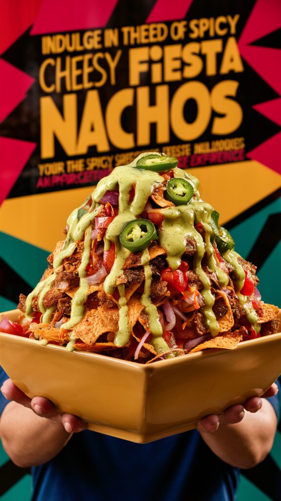 Spicy Cheesy Fiesta Nachos - THE BEST Palate-Pleasing | Nutrify Recipe App