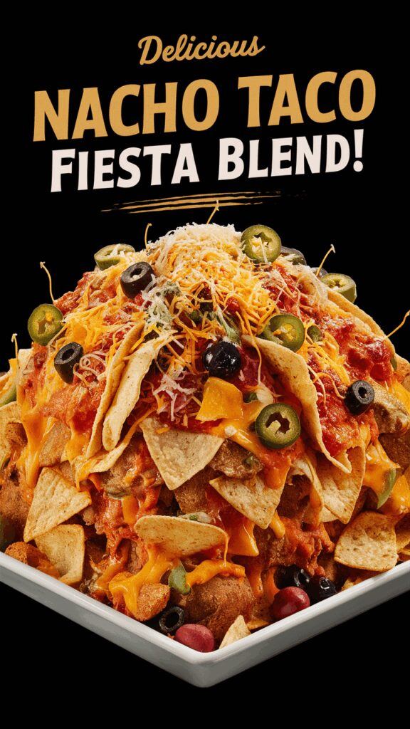 Cheesy Nacho Taco Fiesta Blend - Stunning Pinterest Pin | Nutrify ...