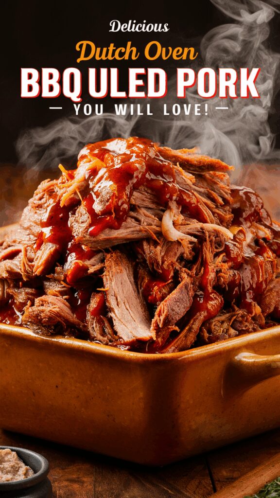 Dutch Oven BBQ Pulled Pork | Nutrify Recipe App