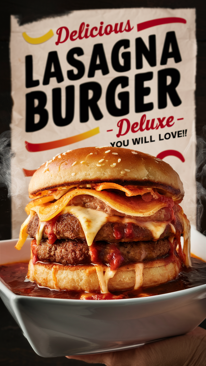 Lasagna Burger Deluxe | Nutrify Recipe App