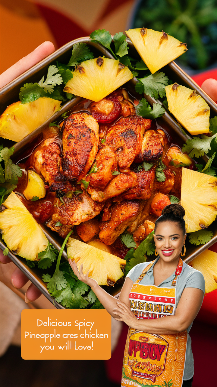 Spicy Pineapple Grilled Chicken Recipe | Nutrify Recipe App