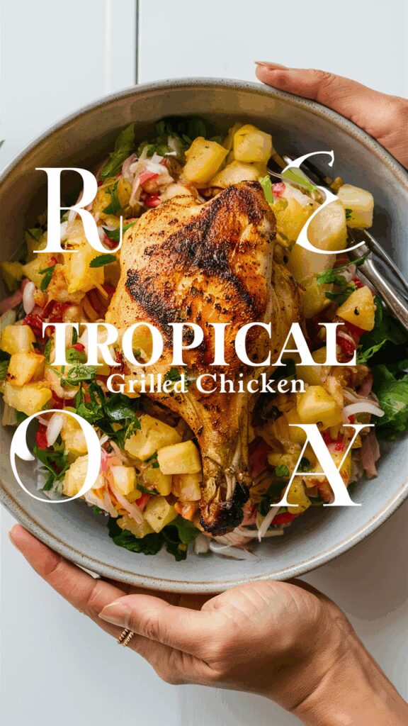 Tropical Grilled Chicken with Pineapple Salsa | Nutrify Recipe App