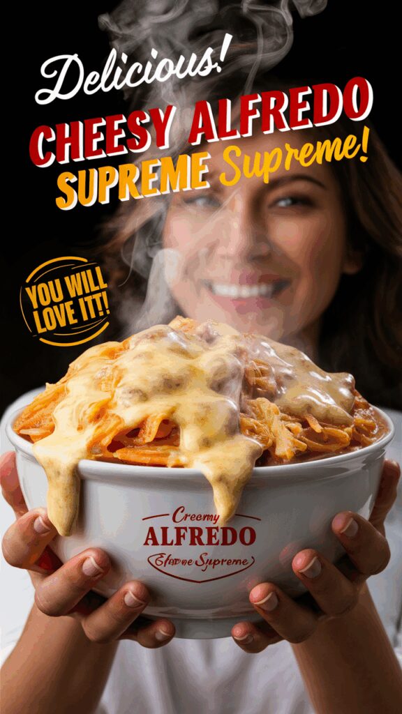 Creamy Cheesy Alfredo Supreme Supreme - The Best Flavorful | Nutrify ...