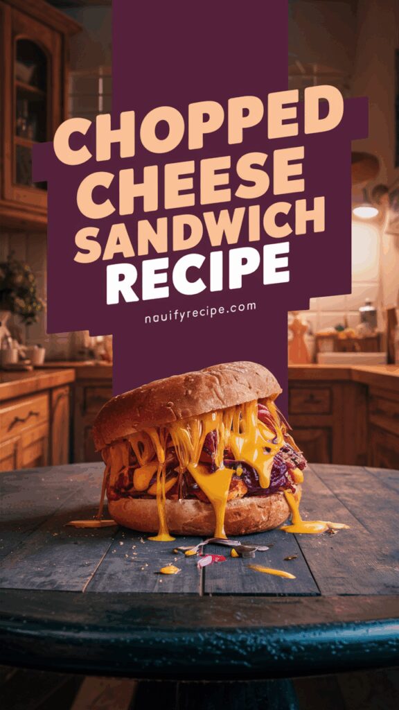 Chopped Cheese Sandwich Recipe | Nutrify Recipe App