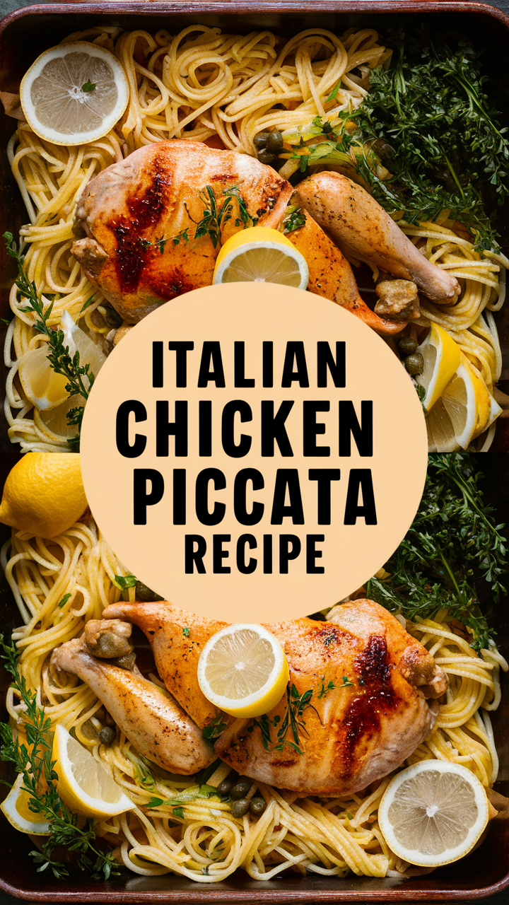 Tasty Italian Chicken Piccata Recipe | Nutrify Recipe App