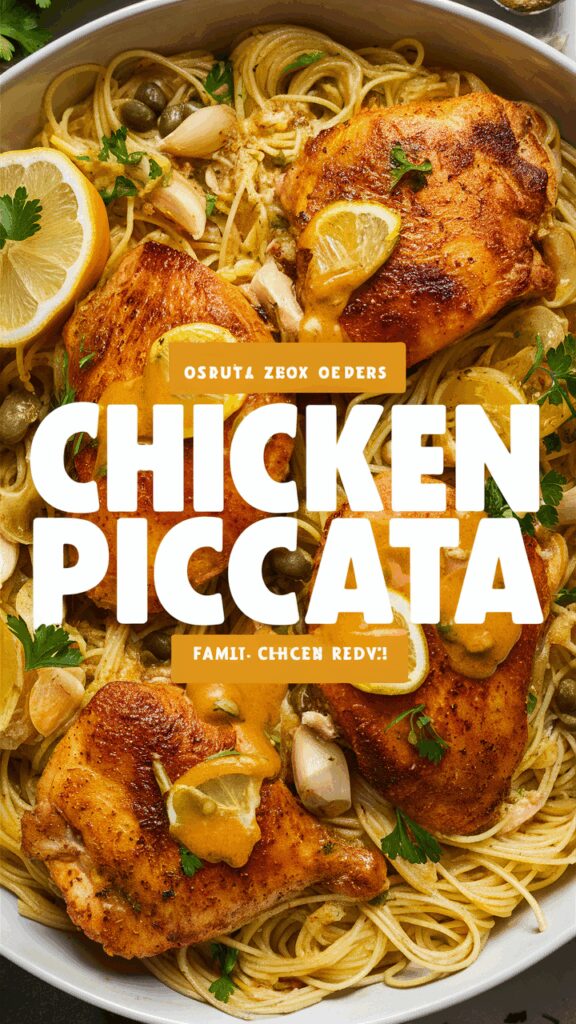 Tasty Italian Chicken Piccata Recipe | Nutrify Recipe App