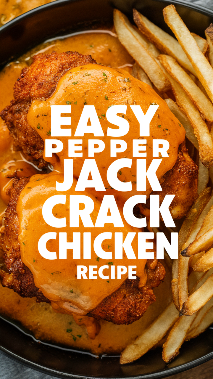 Easy Pepper Jack Crack Chicken Recipe | Nutrify Recipe App