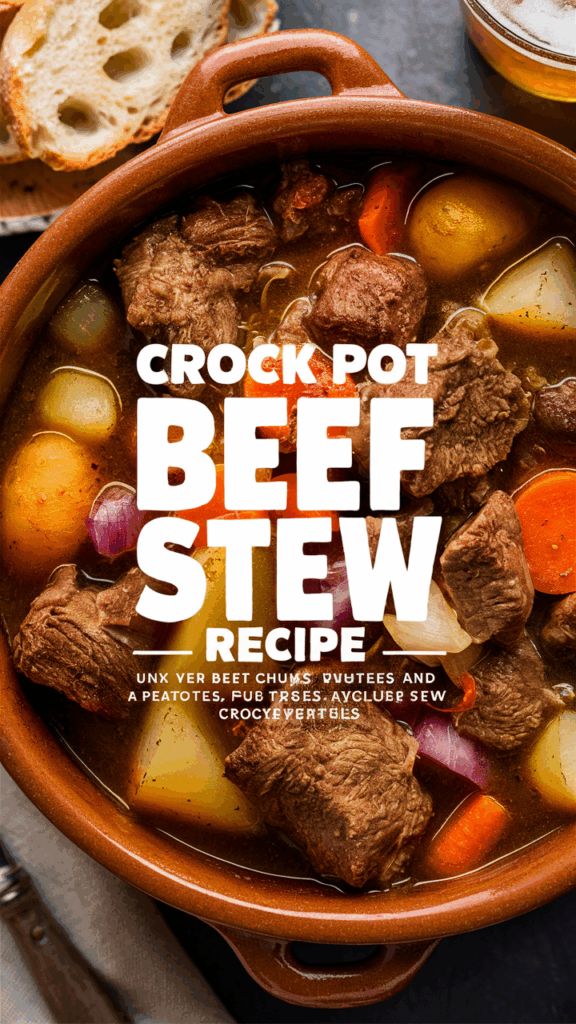 Crock Pot Beef Stew Recipe | Nutrify Recipe App