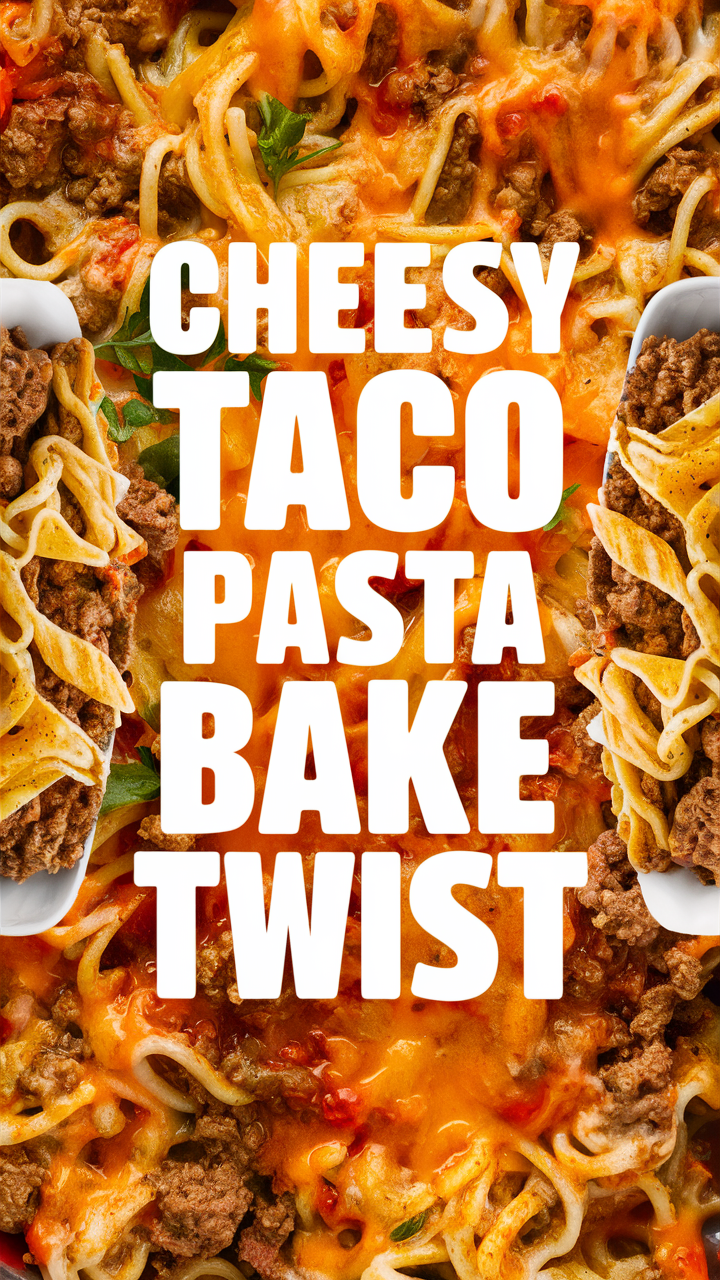 Cheesy Taco Pasta Bake Twist | Nutrify Recipe App